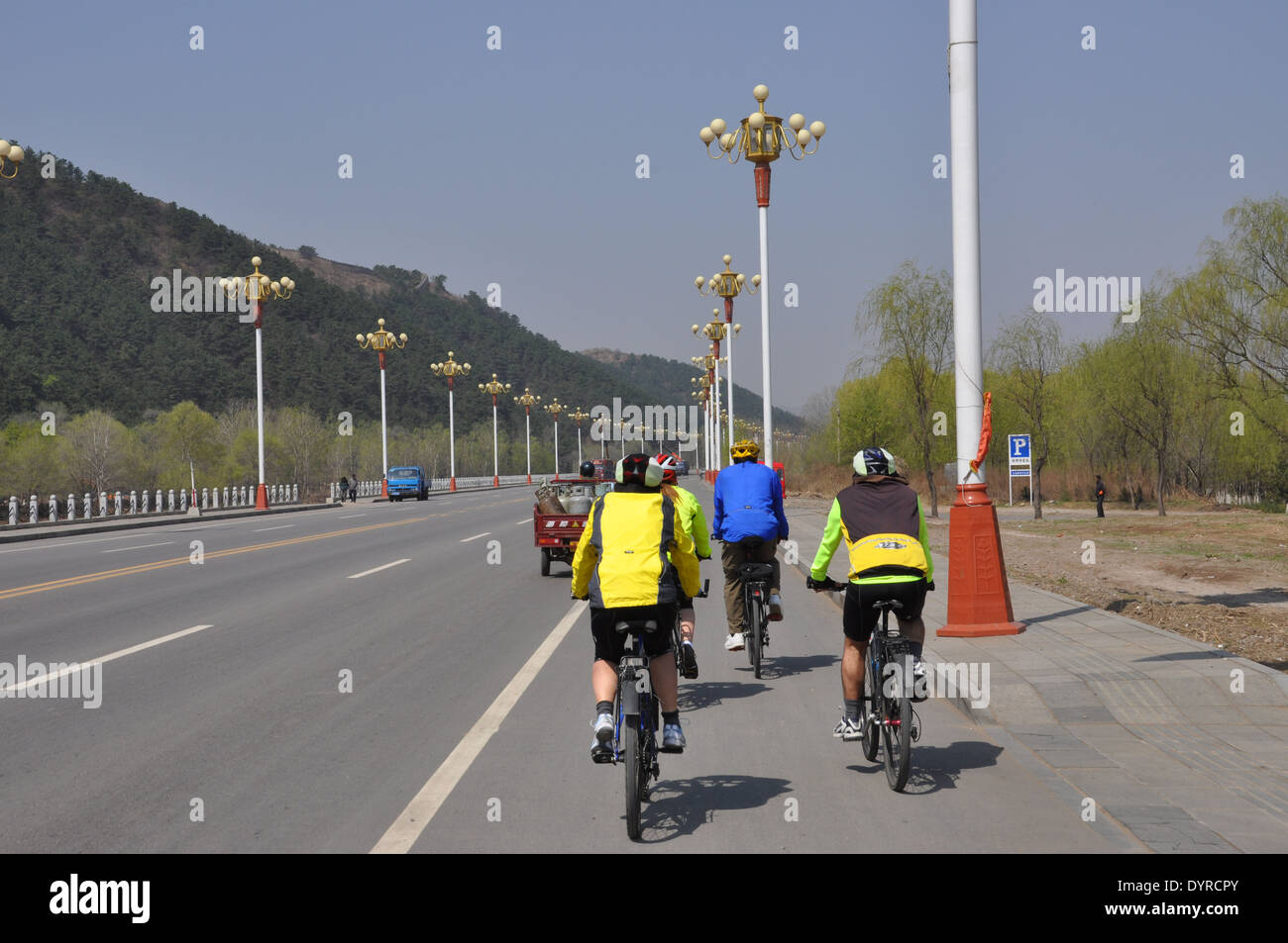 Cycle lane space cyclists hi-res stock photography and images - Alamy