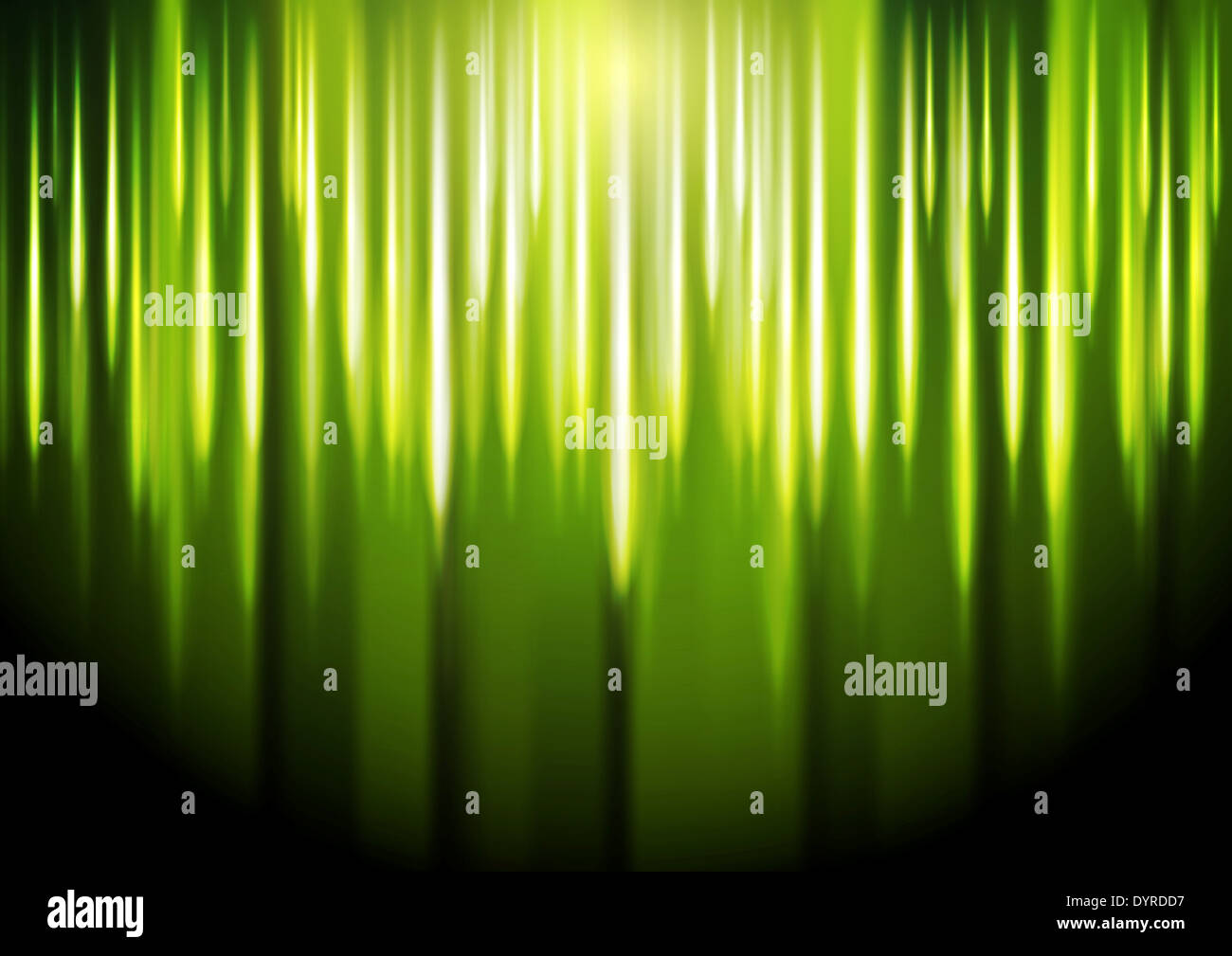 Bright green glowing vector design. Gradient mesh Stock Photo - Alamy