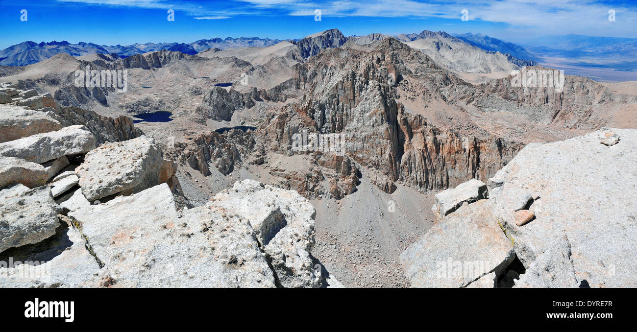 Mount Whitney, Sierra Nevada Mountains, California Stock Photo - Alamy