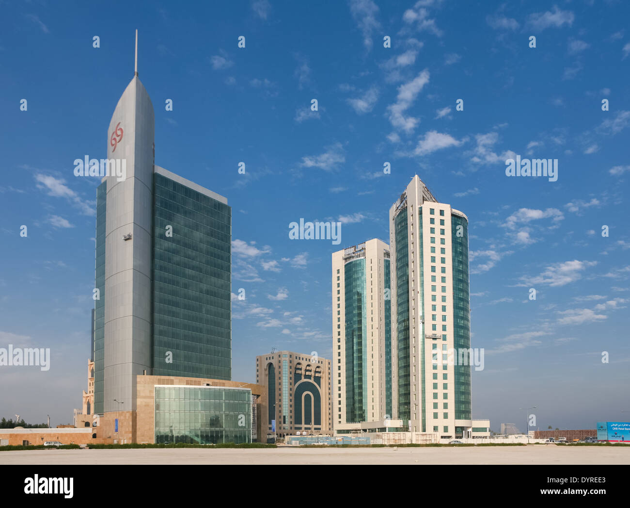 Commercial bank of qatar hi-res stock photography and images - Alamy