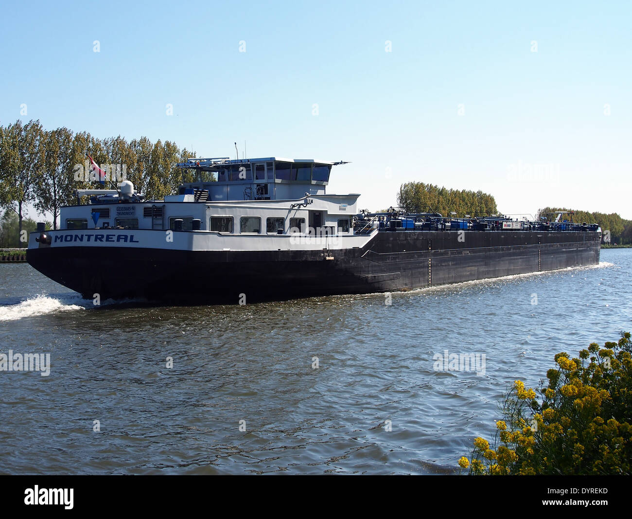 The vessel Montreal, registered with ENI number 02333685, is pictured ...