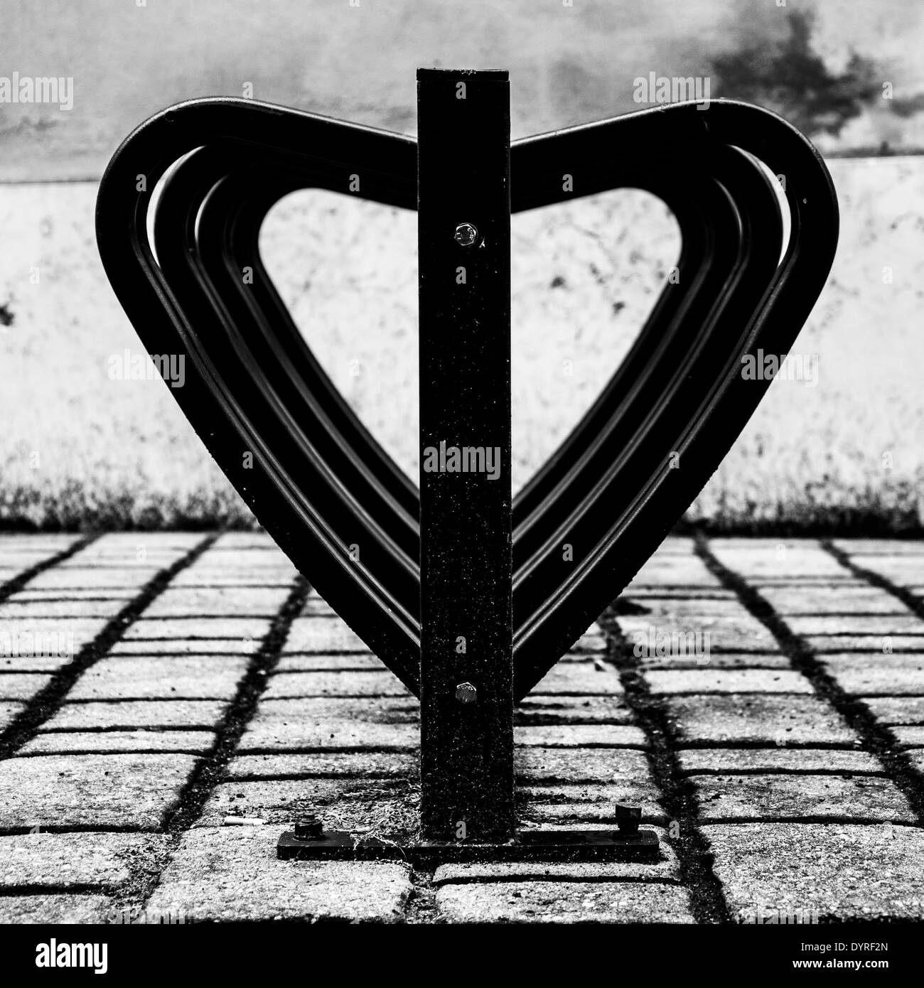 Bicycle shaped rack hi-res stock photography and images - Alamy