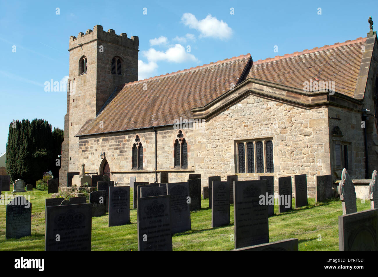 St. James Church, Swarkestone, Derbyshire, England, UK Stock Photo - Alamy