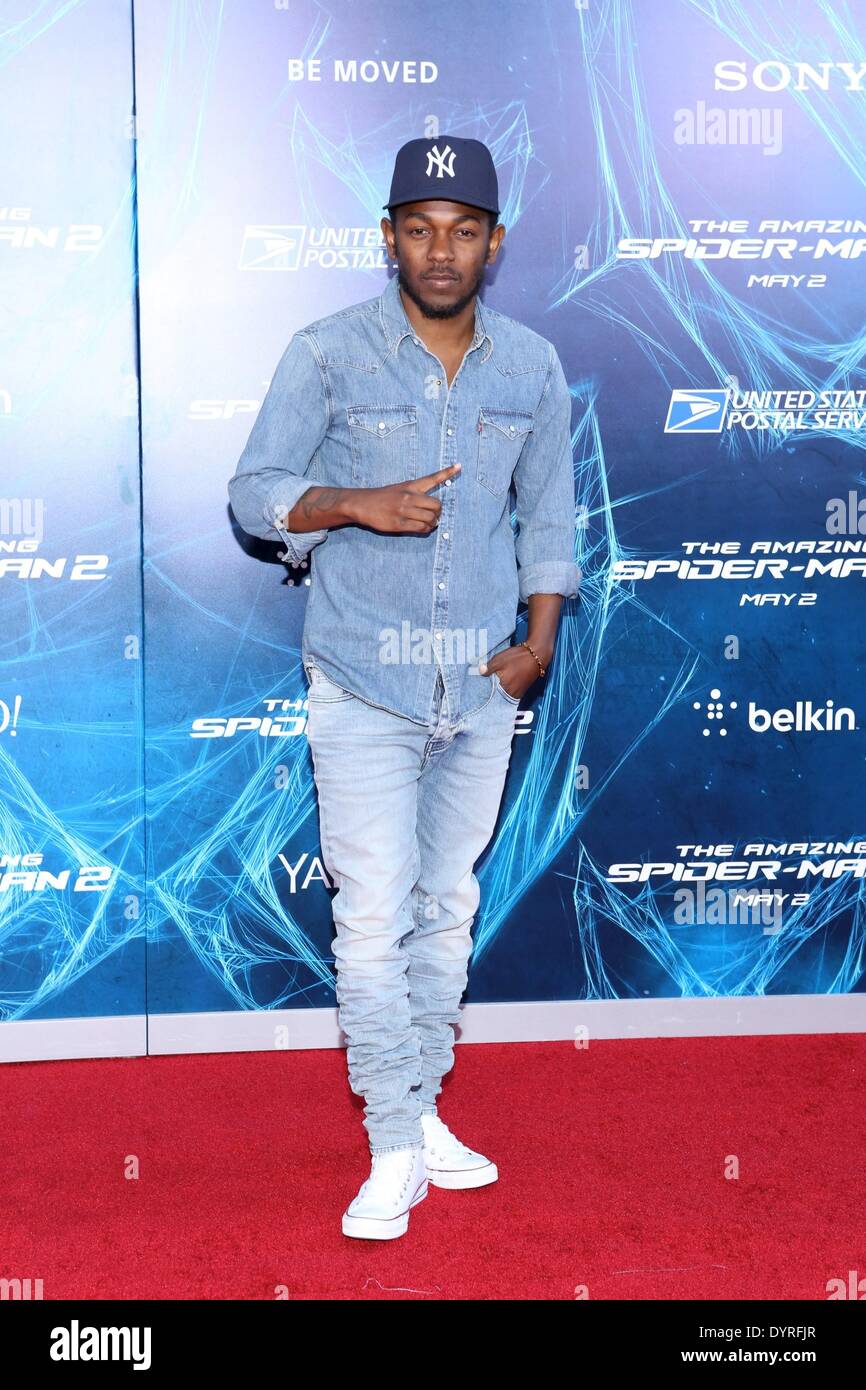 New York, NY, USA. 24th Apr, 2014. Kendrick Lamar at arrivals for THE ...