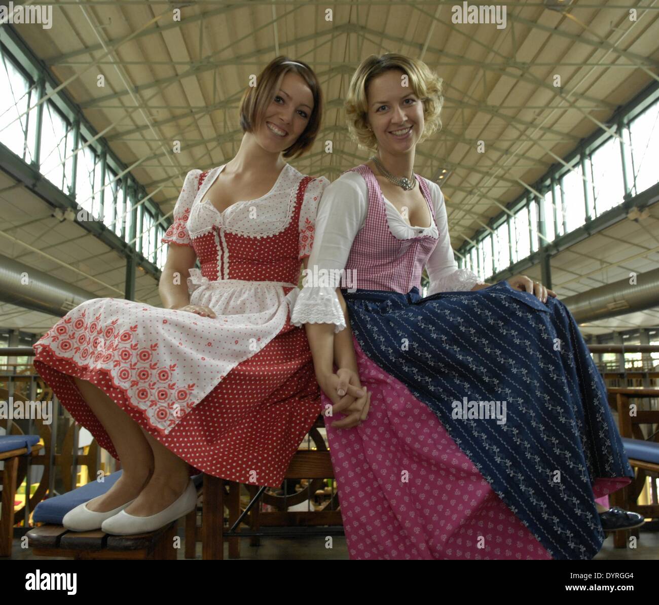 Regular guests at the Oktoberfest, 2007 Stock Photo - Alamy