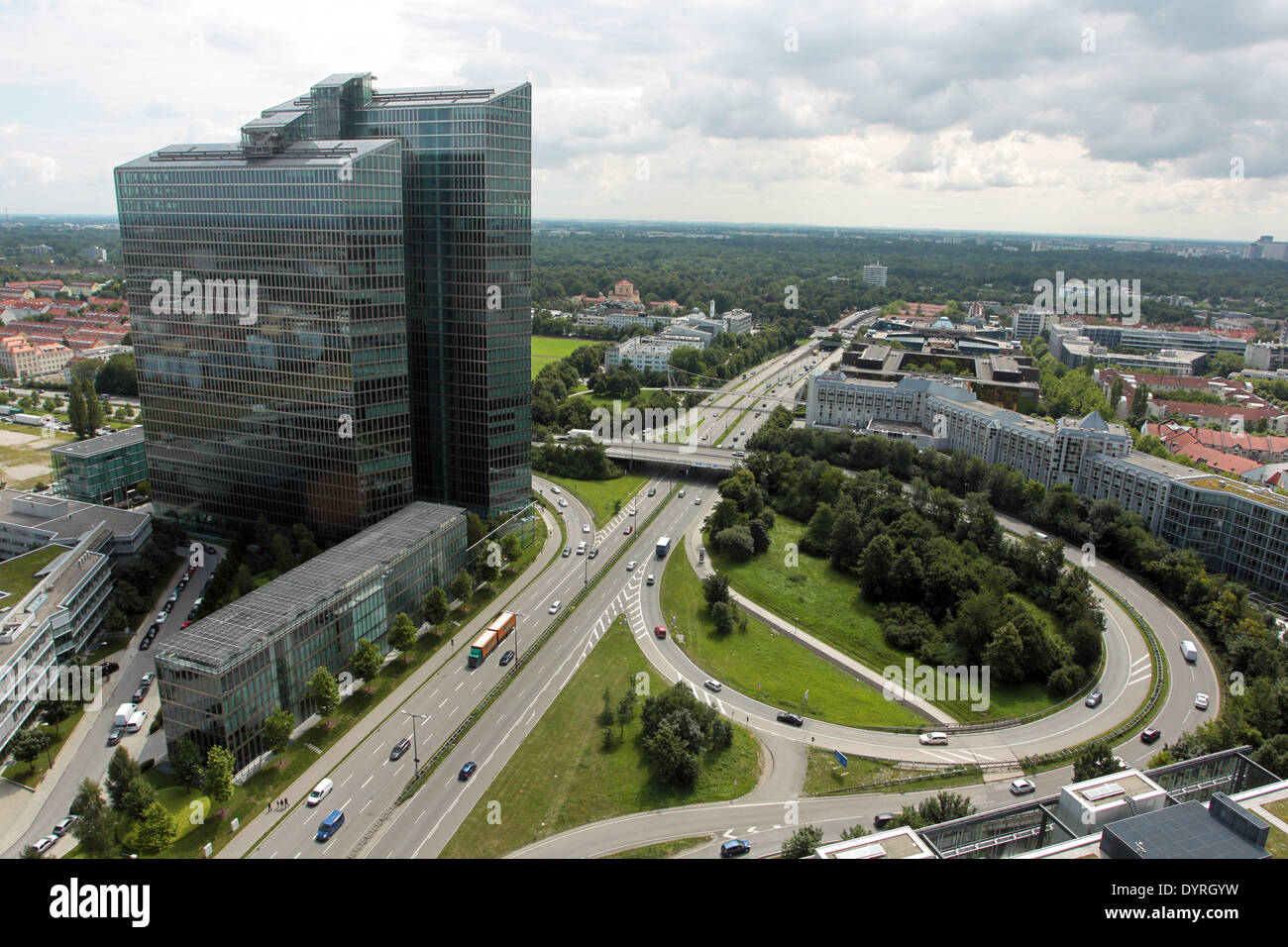 Highlight Towers in Munich, 2011 Stock Photo - Alamy