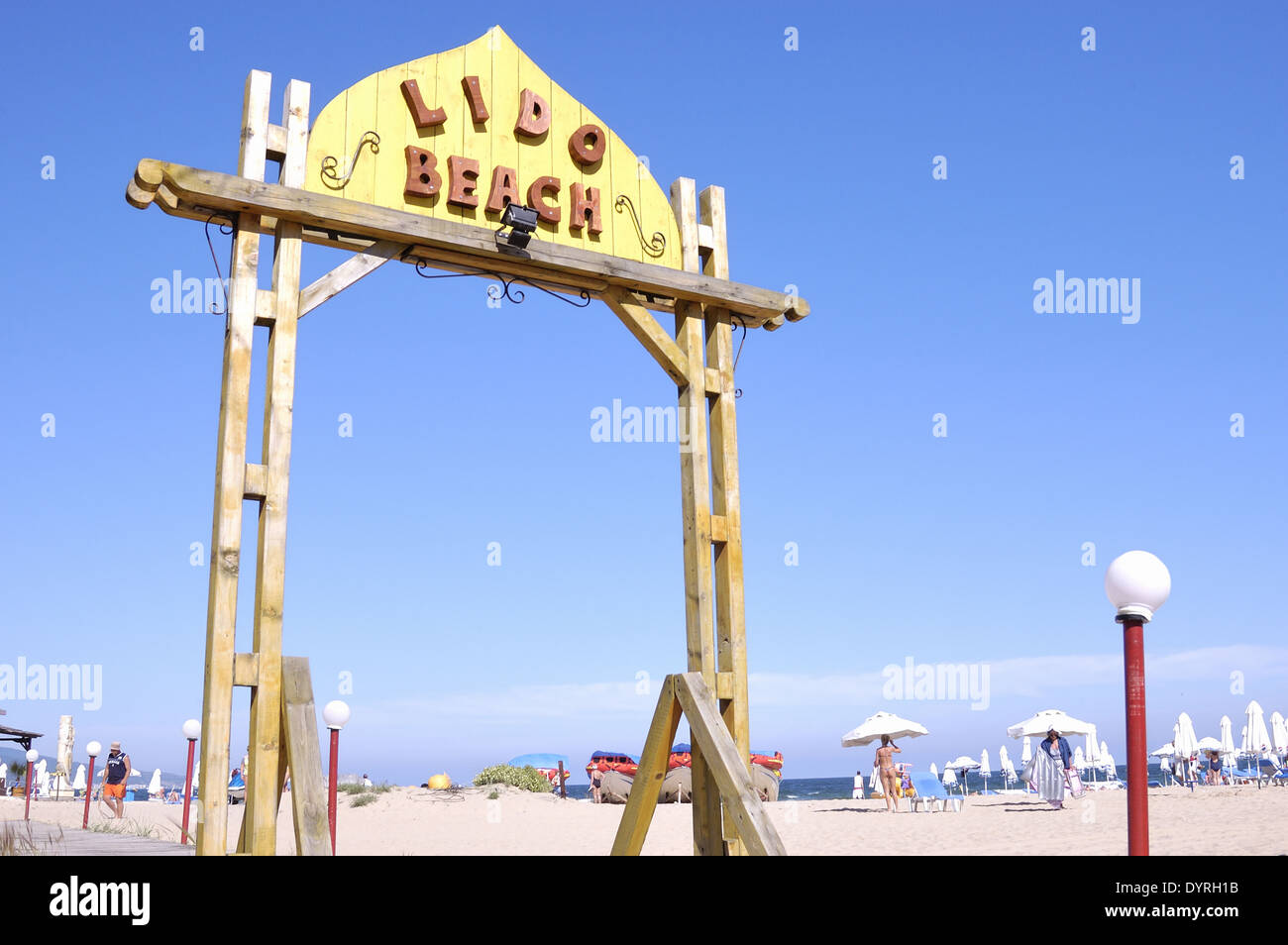Lido beach resort hi-res stock photography and images - Alamy