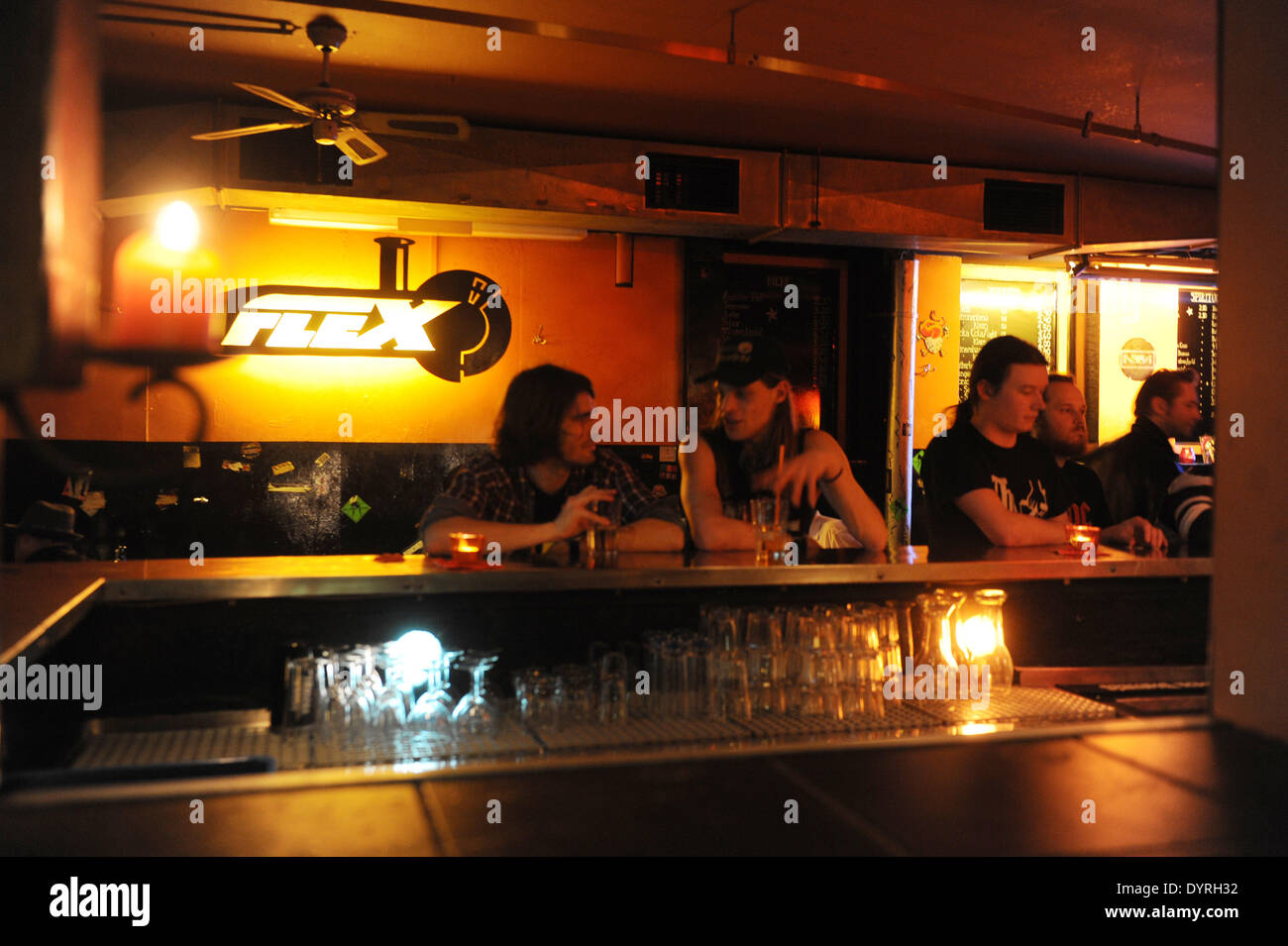 The 'Flex' pub in Munich, 2011 Stock Photo - Alamy
