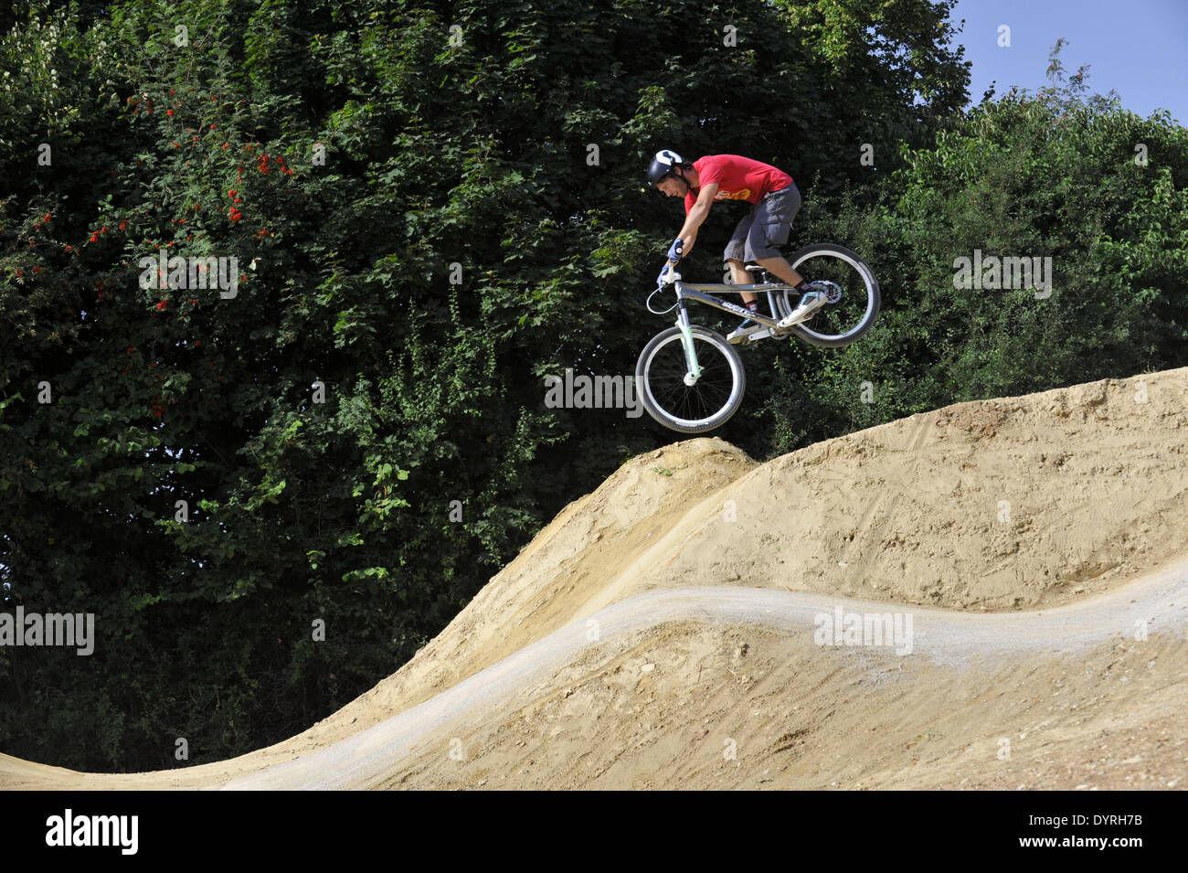 BMX track in Munich, 2011 Stock Photo - Alamy