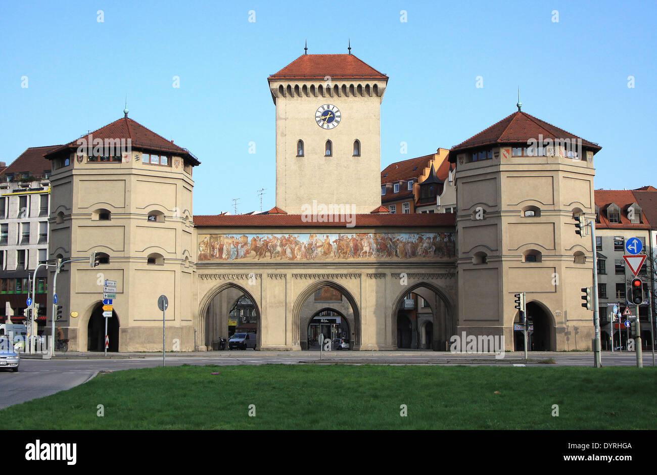 The isartor in munich hi-res stock photography and images - Alamy