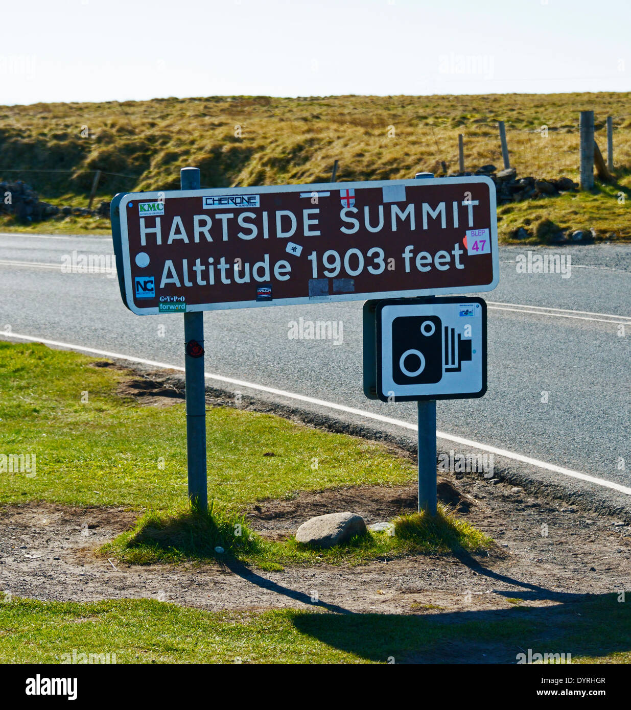 A686 summit hi-res stock photography and images - Alamy
