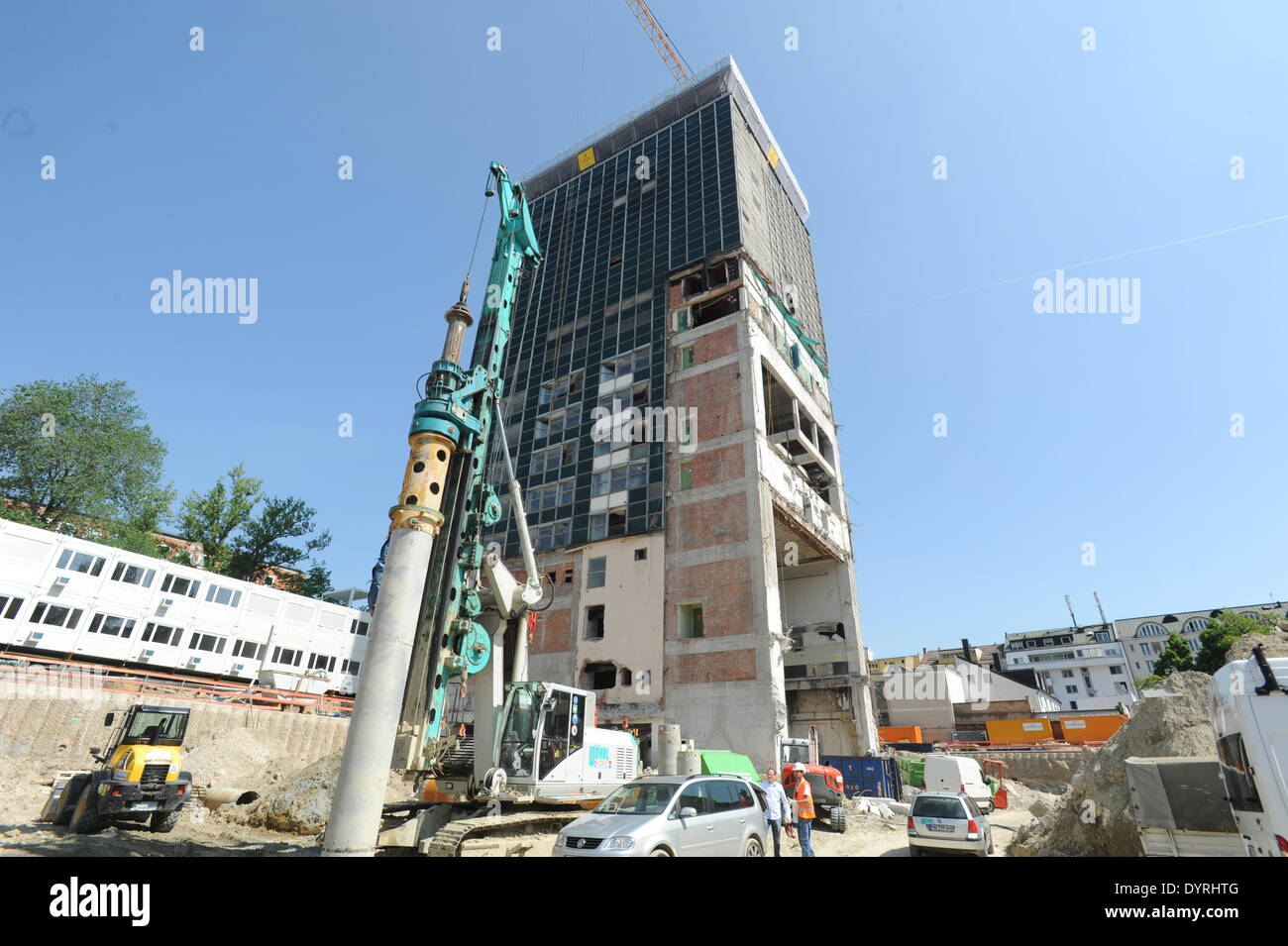The luxury building project 'The Seven' in Munich, 2011 Stock Photo - Alamy