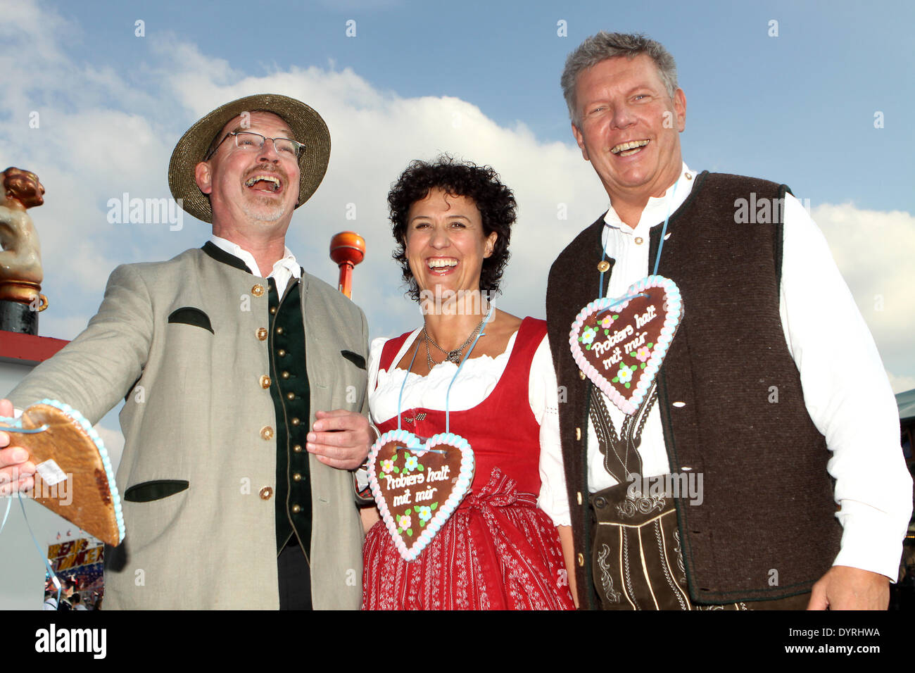 Brigitte meier and dieter reiter left to right hi-res stock photography ...