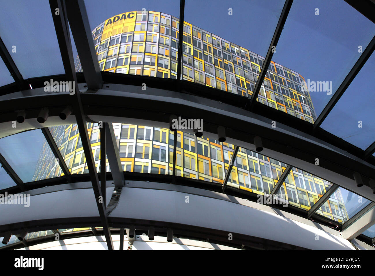 The ADAC highrise in Munich, 2011 Stock Photo - Alamy