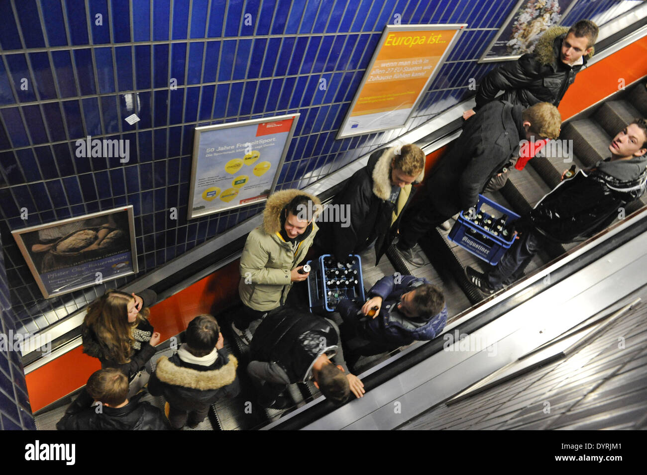 'MVV farewell drink' in Munich, 2011 Stock Photo - Alamy