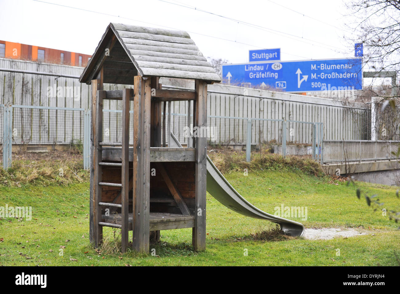 Residential area in Munich-Laim, 2011 Stock Photo - Alamy