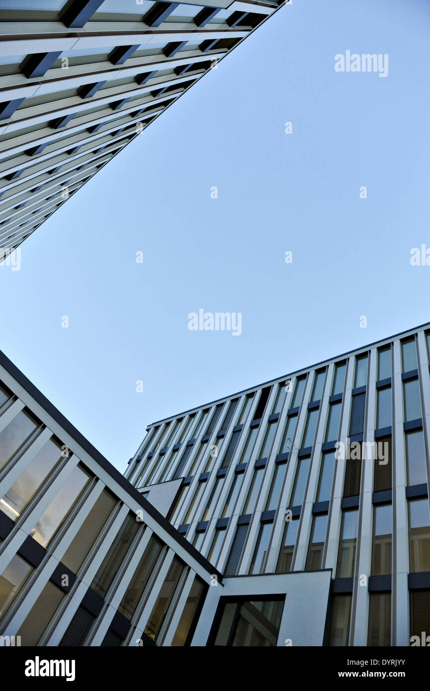 Modern architecture in Arnulfpark in Munich, 2011 Stock Photo - Alamy