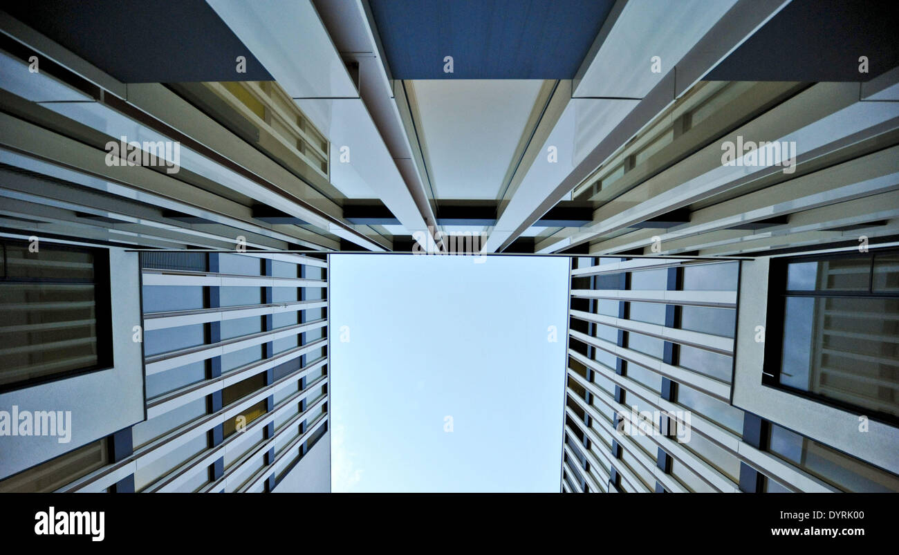 Modern architecture in Arnulfpark in Munich, 2011 Stock Photo - Alamy