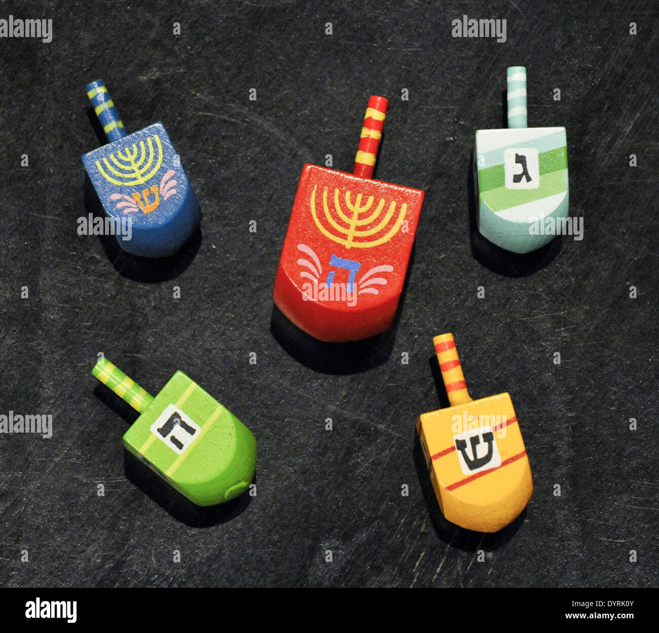 Dreidels hi-res stock photography and images - Alamy