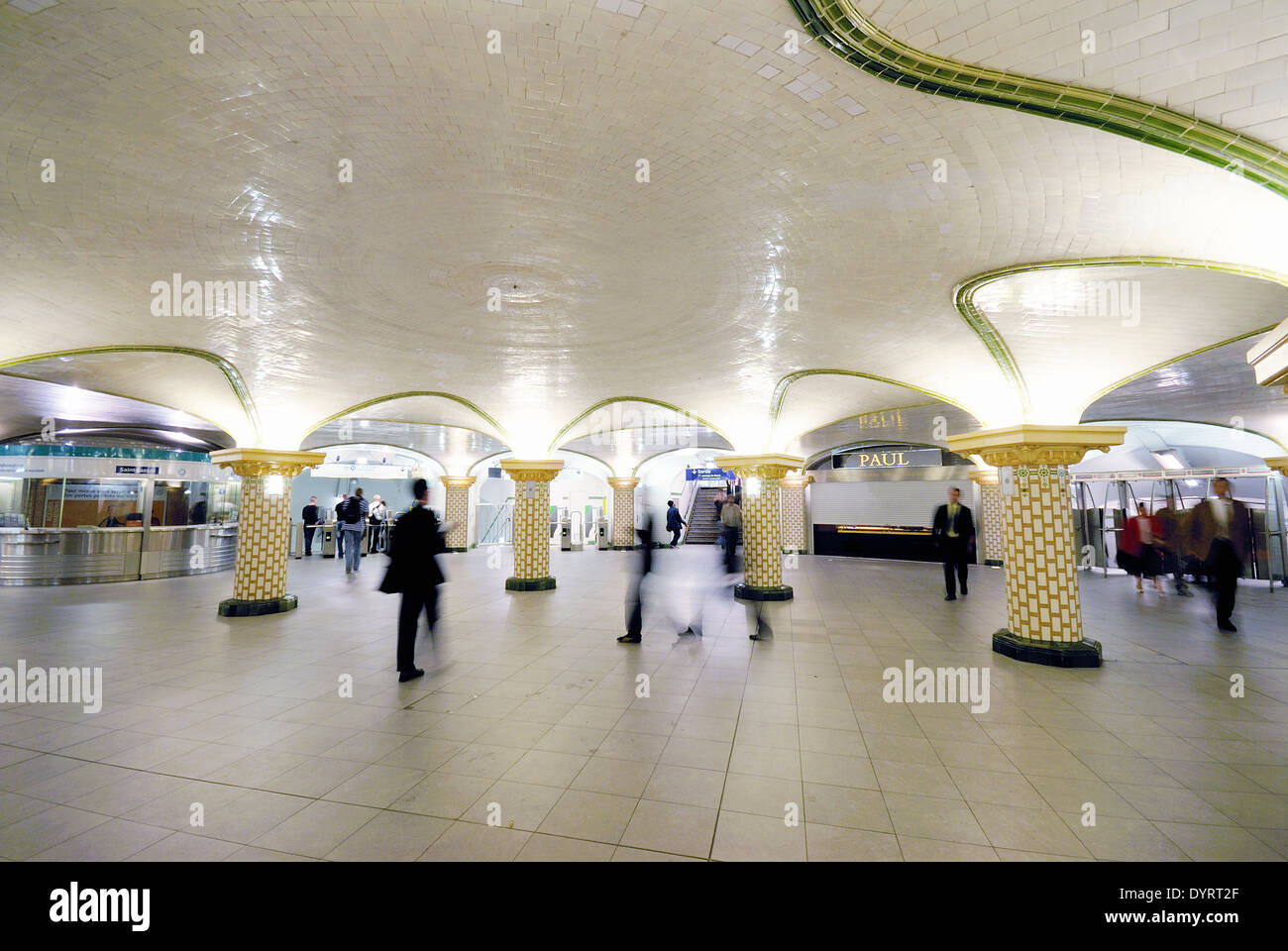 underground subway station, Paris, France Stock Photo - Alamy