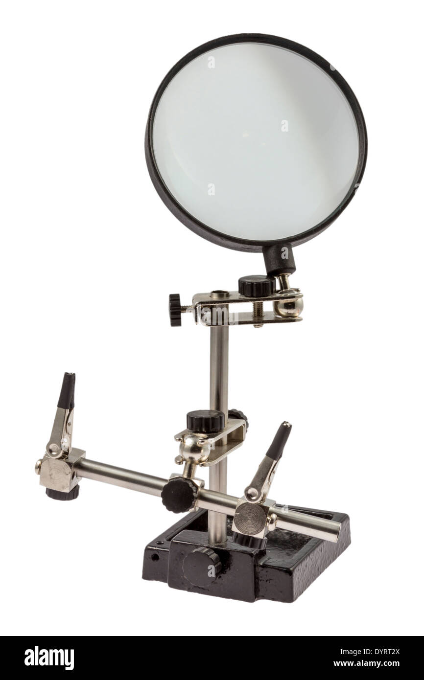 A so called third hand aid device for brazing and assambling small ...