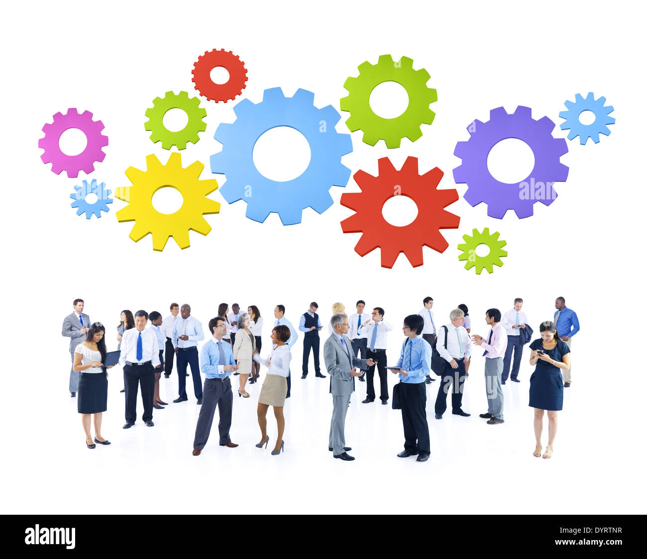 Indian business man working Cut Out Stock Images & Pictures - Alamy