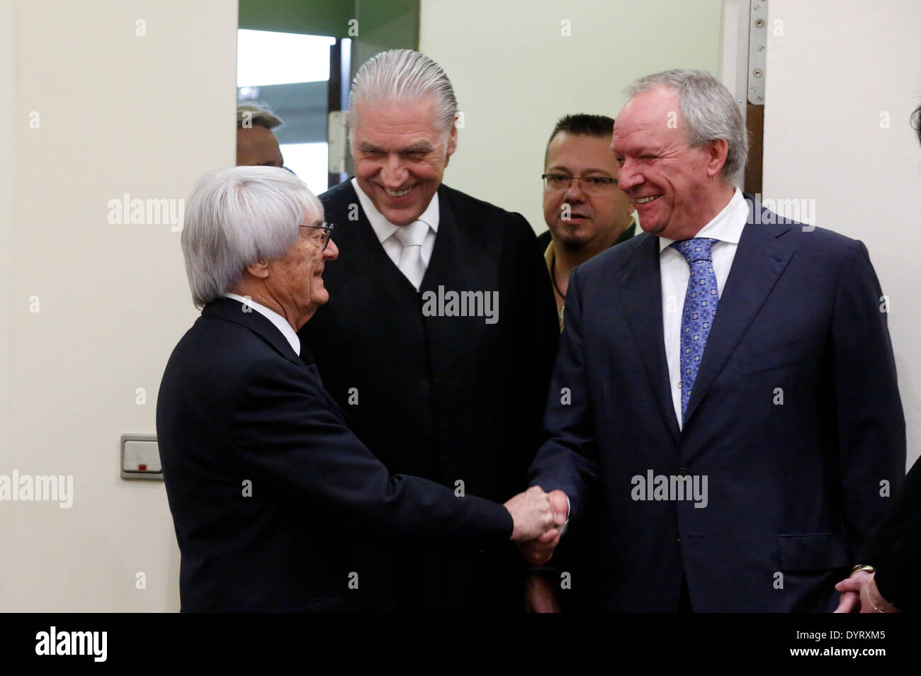 Bernie Ecclestone and Sven Thomas. Trial against Bernard Charles ...