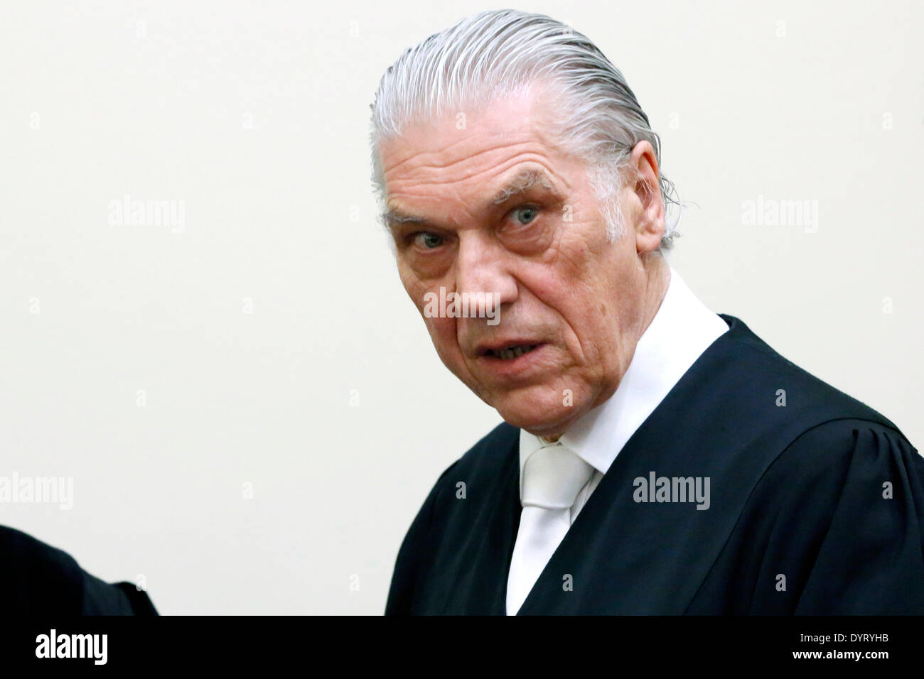 Ecclestone's lawyer Sven Thomas. Trial against Bernard Charles Ecclestone's lawyer Sven Thomas. Trial against Bernard Charles