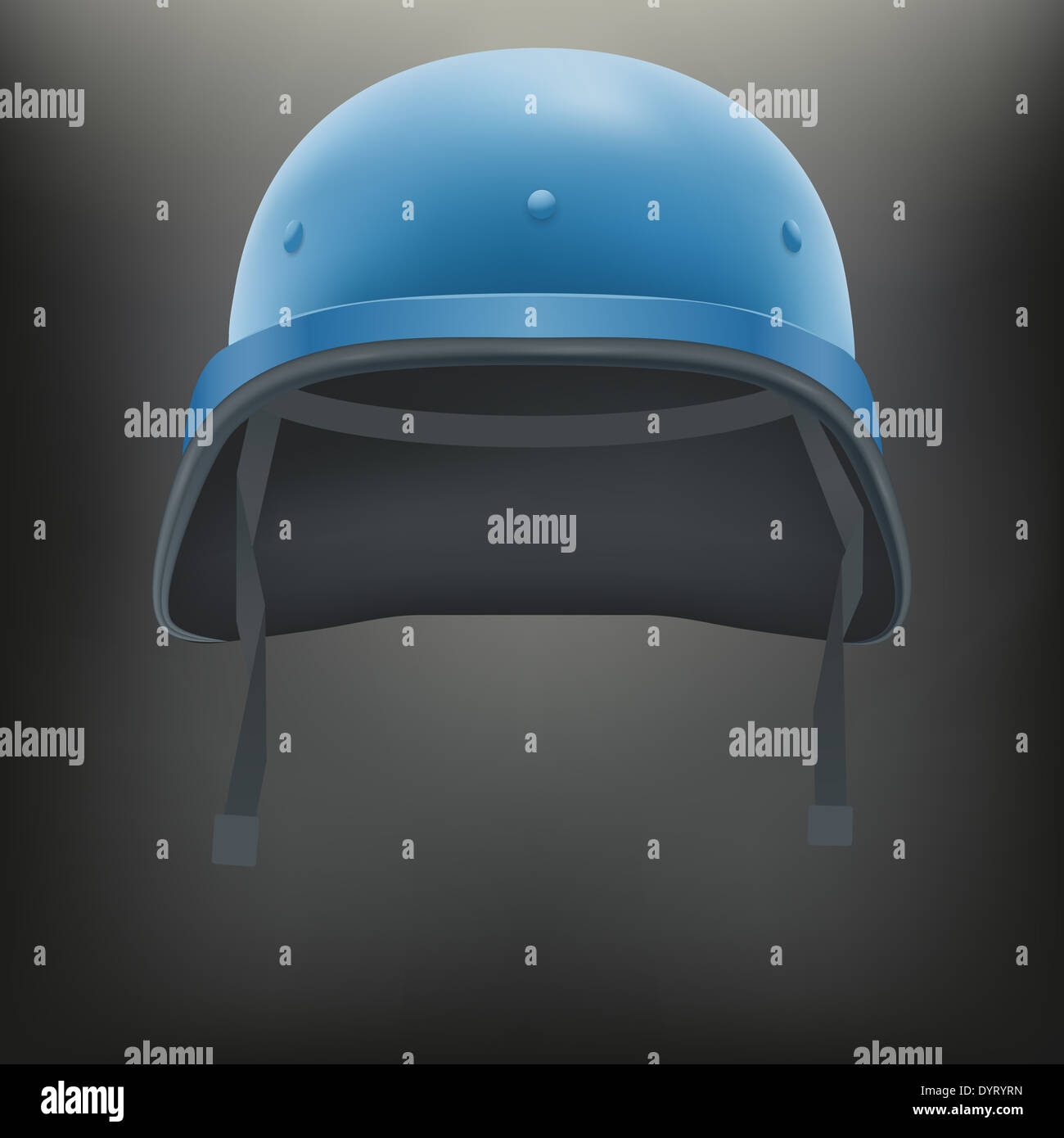 Blue helmet un isolated hi-res stock photography and images - Alamy