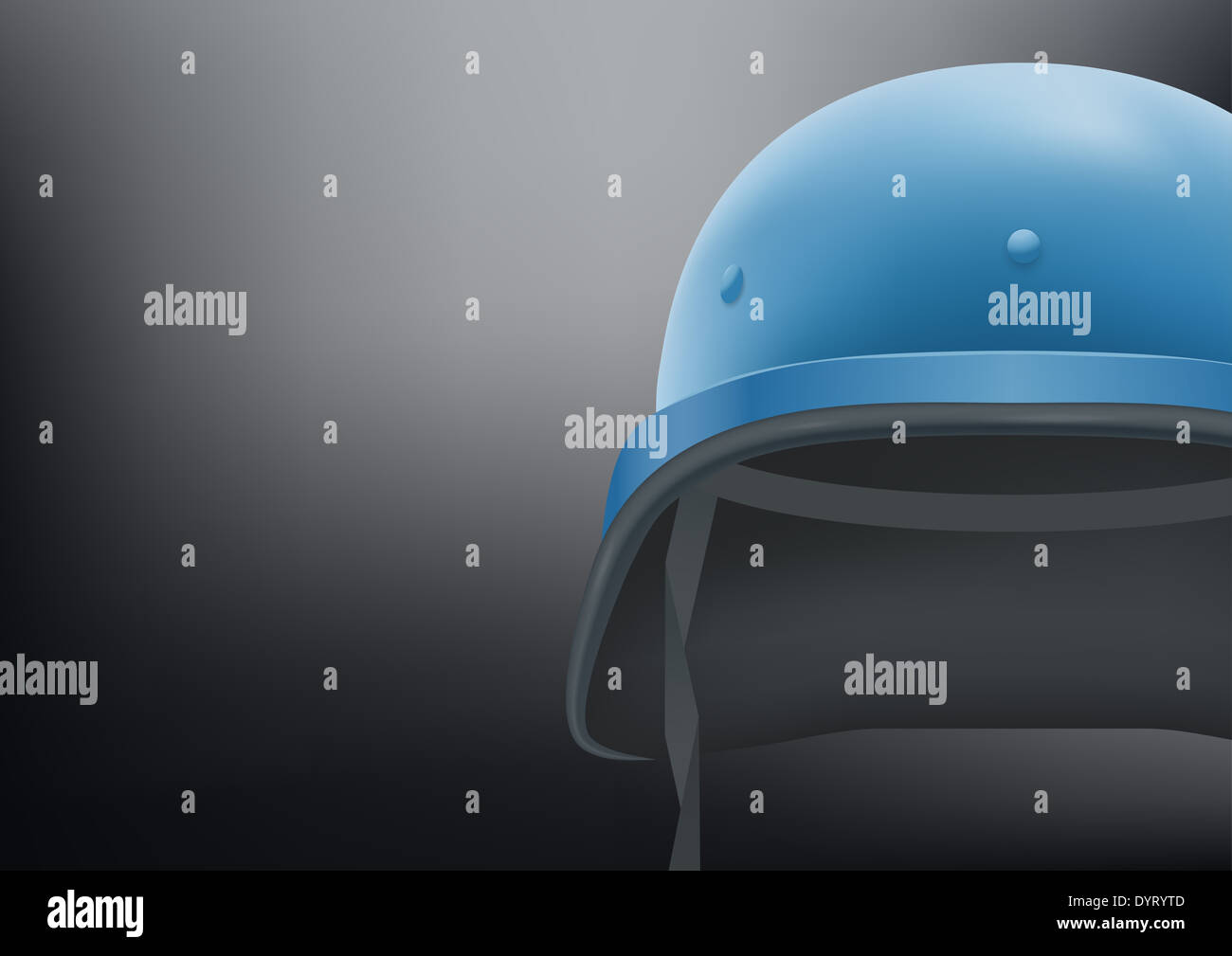 Blue helmet peacekeeper hi-res stock photography and images - Alamy