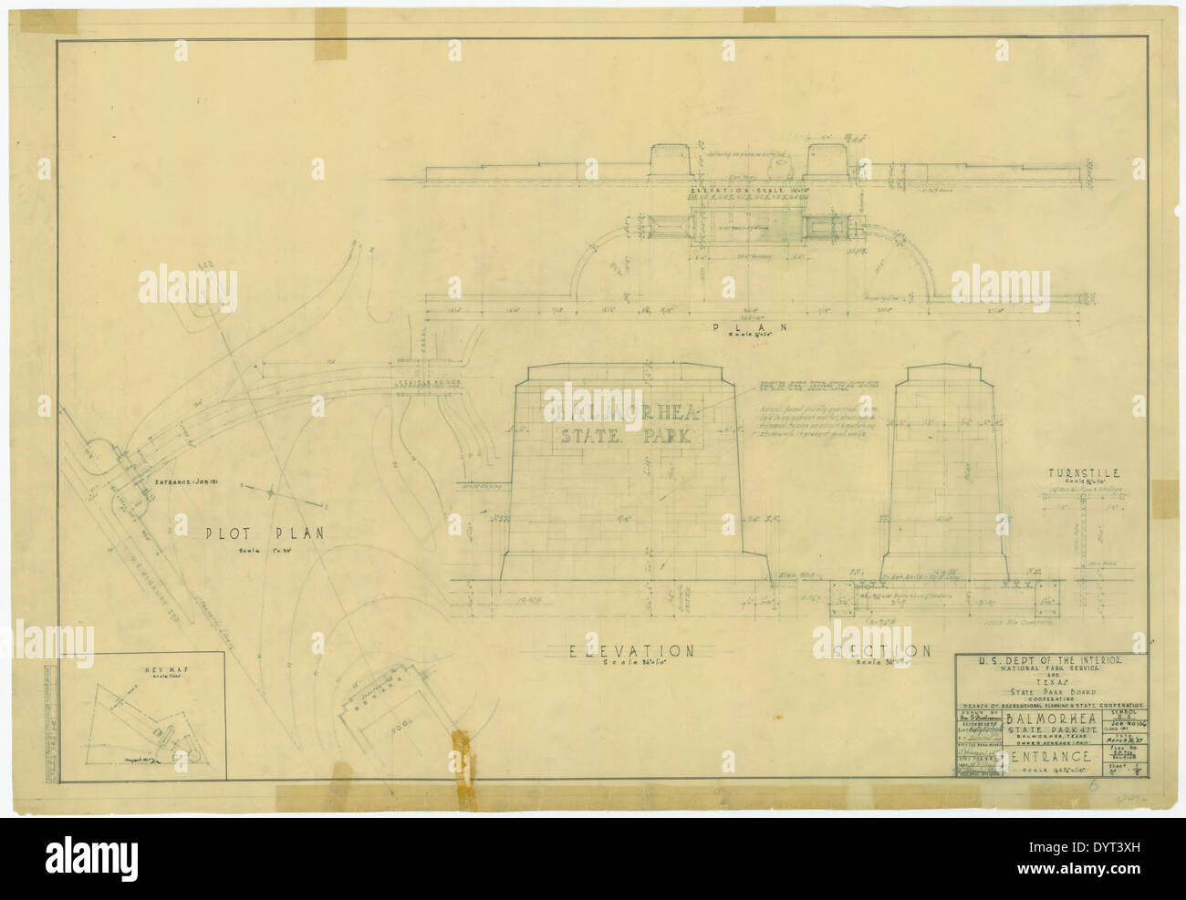 Map of balmorhea hi-res stock photography and images - Alamy