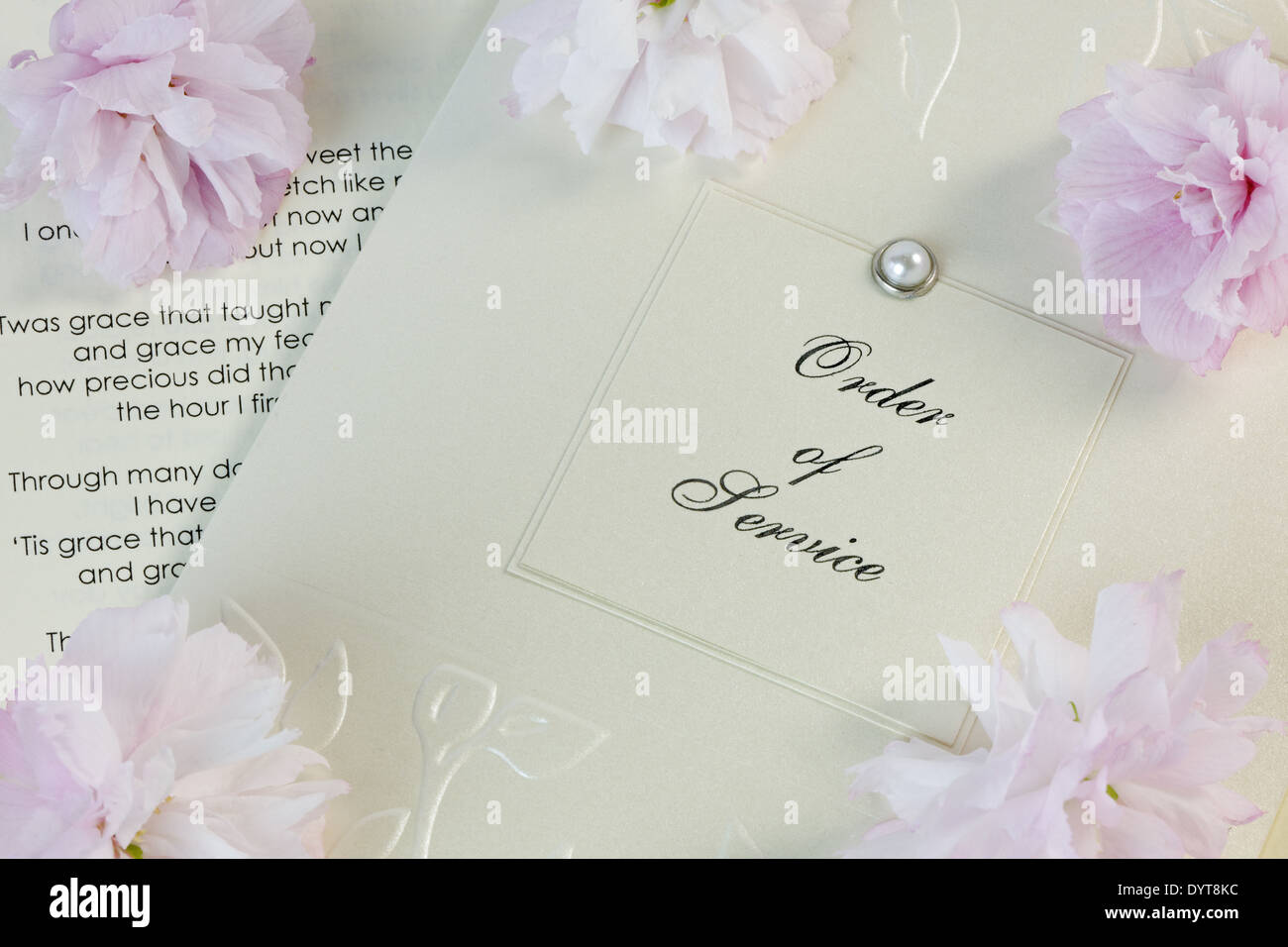 Order of service hymn hi-res stock photography and images - Alamy