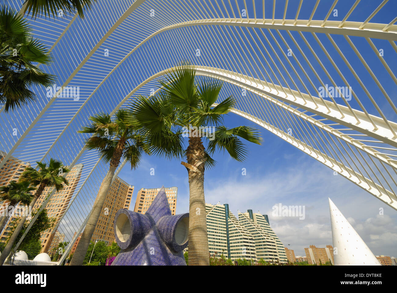 modern architecture, The City of Arts and Sciences, Valencia, Spain ...