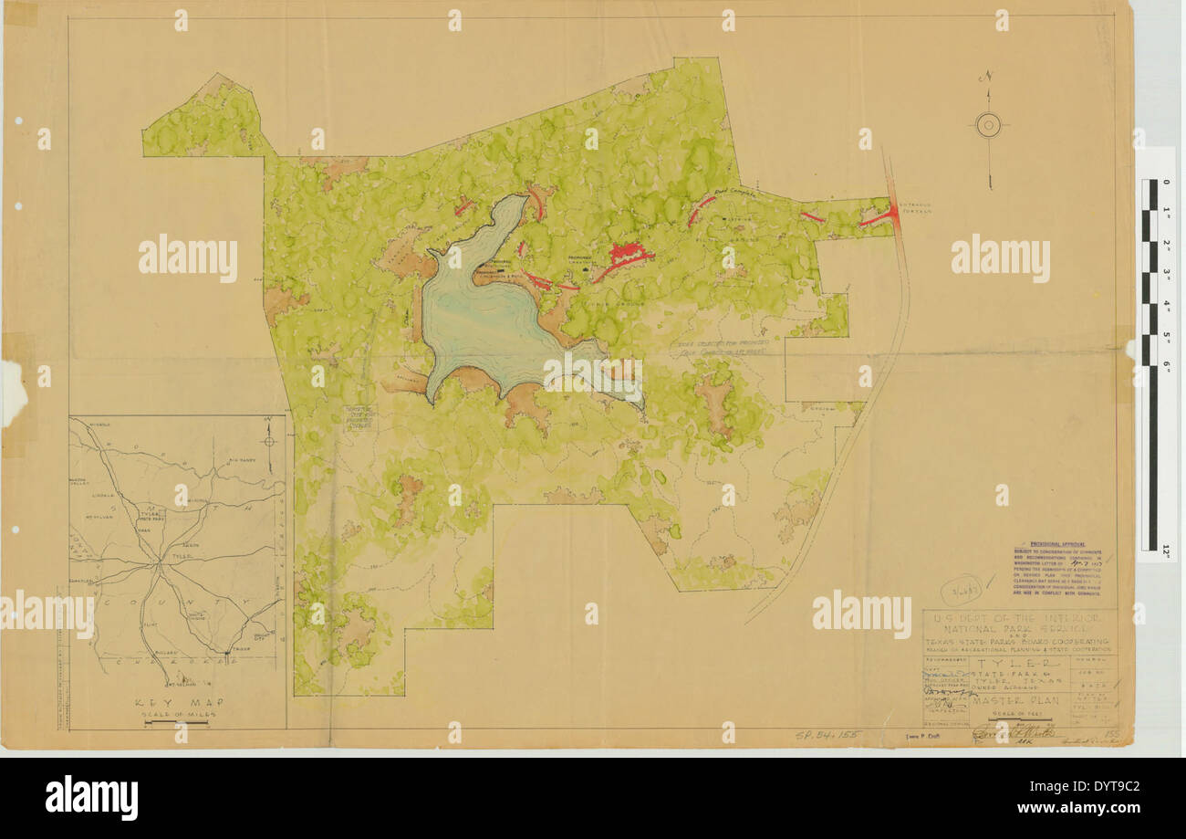 Tyler texas map hi-res stock photography and images - Alamy