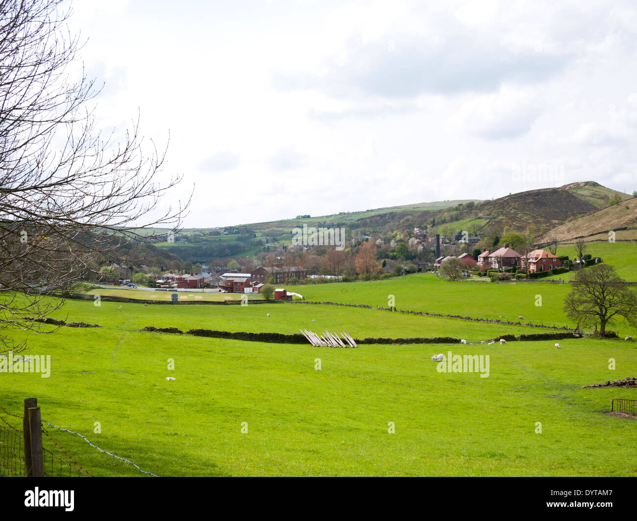 Rolling hills above Delph, Greater Manchester,UK Stock Photo - Alamy