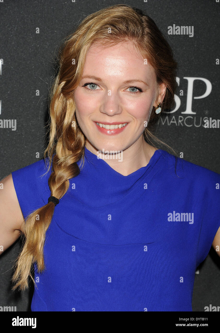 Emma Bell Us Film Actress In April 2014 Photo Jeffrey Mayer Stock