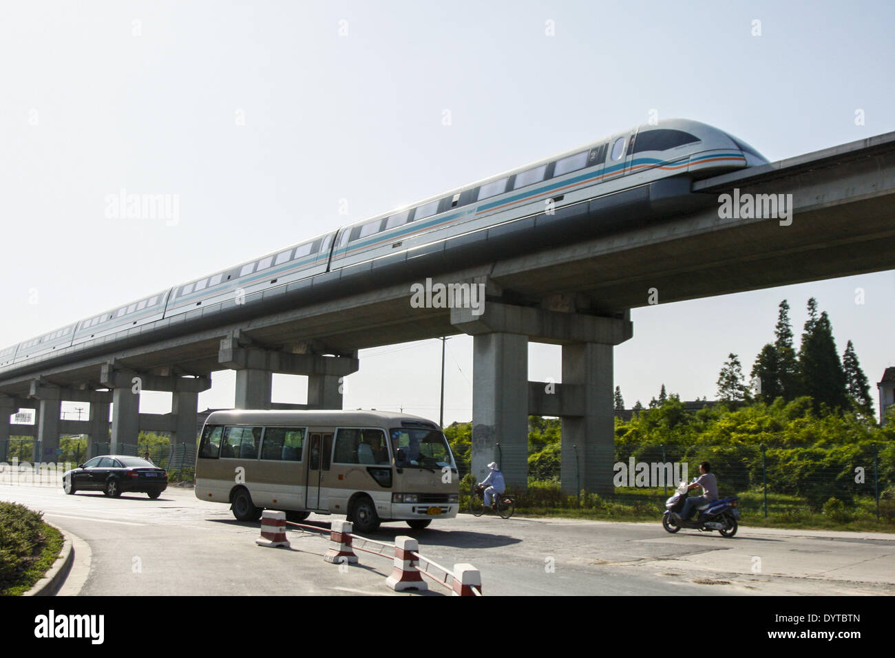Maglev train magnetic levitation transport hi-res stock photography and ...