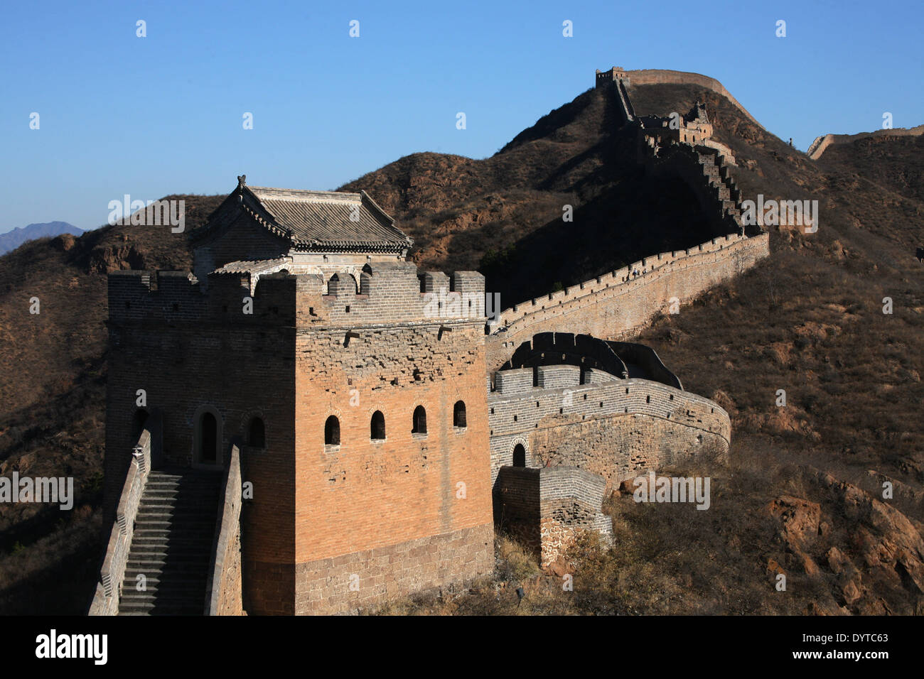 Jin Shan Lin section of Great Wall at the outskirt of Beijing on 11 Oct ...