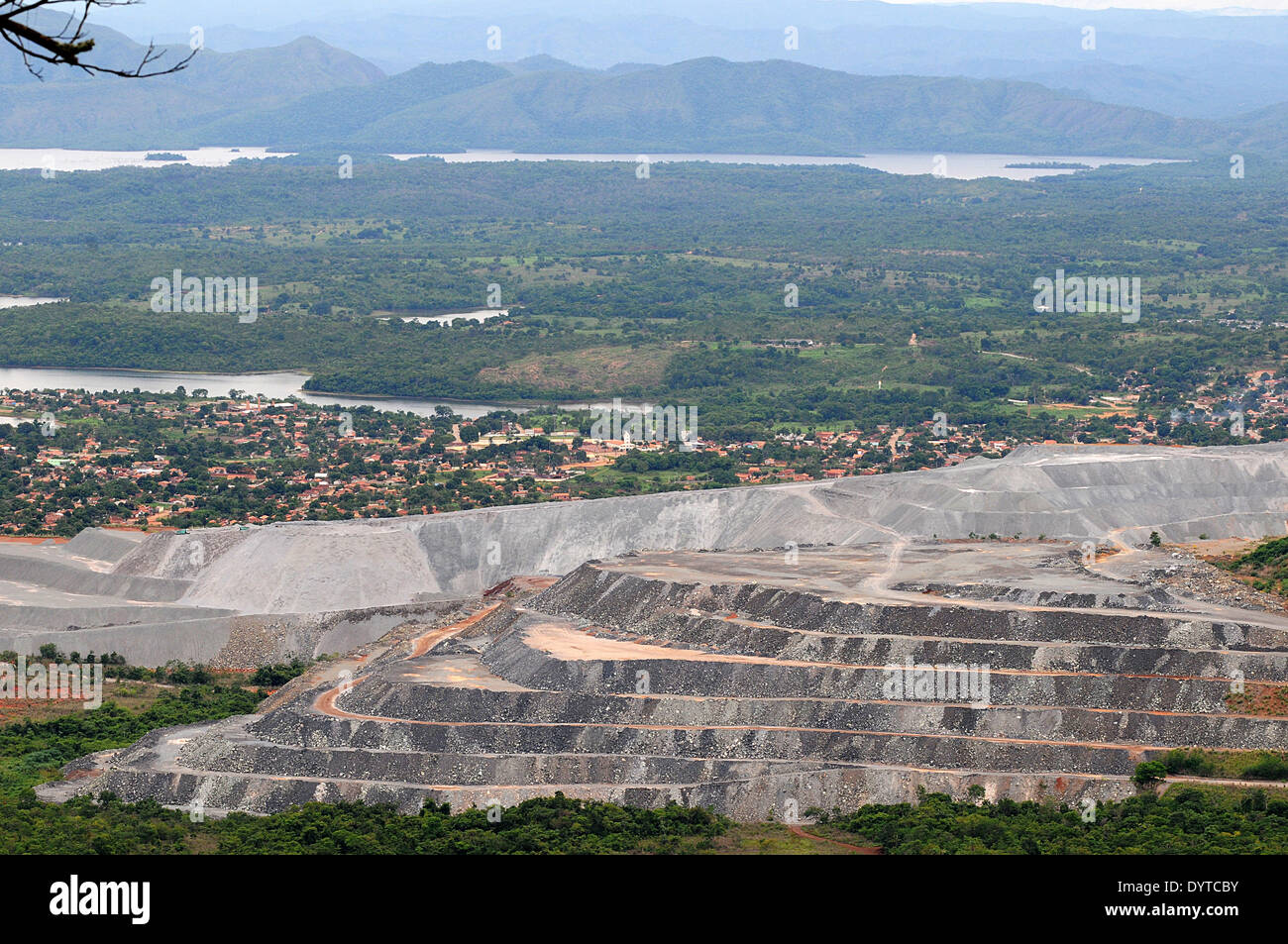 Mining of Asbestos in Goias, Brazil Stock Photo - Alamy