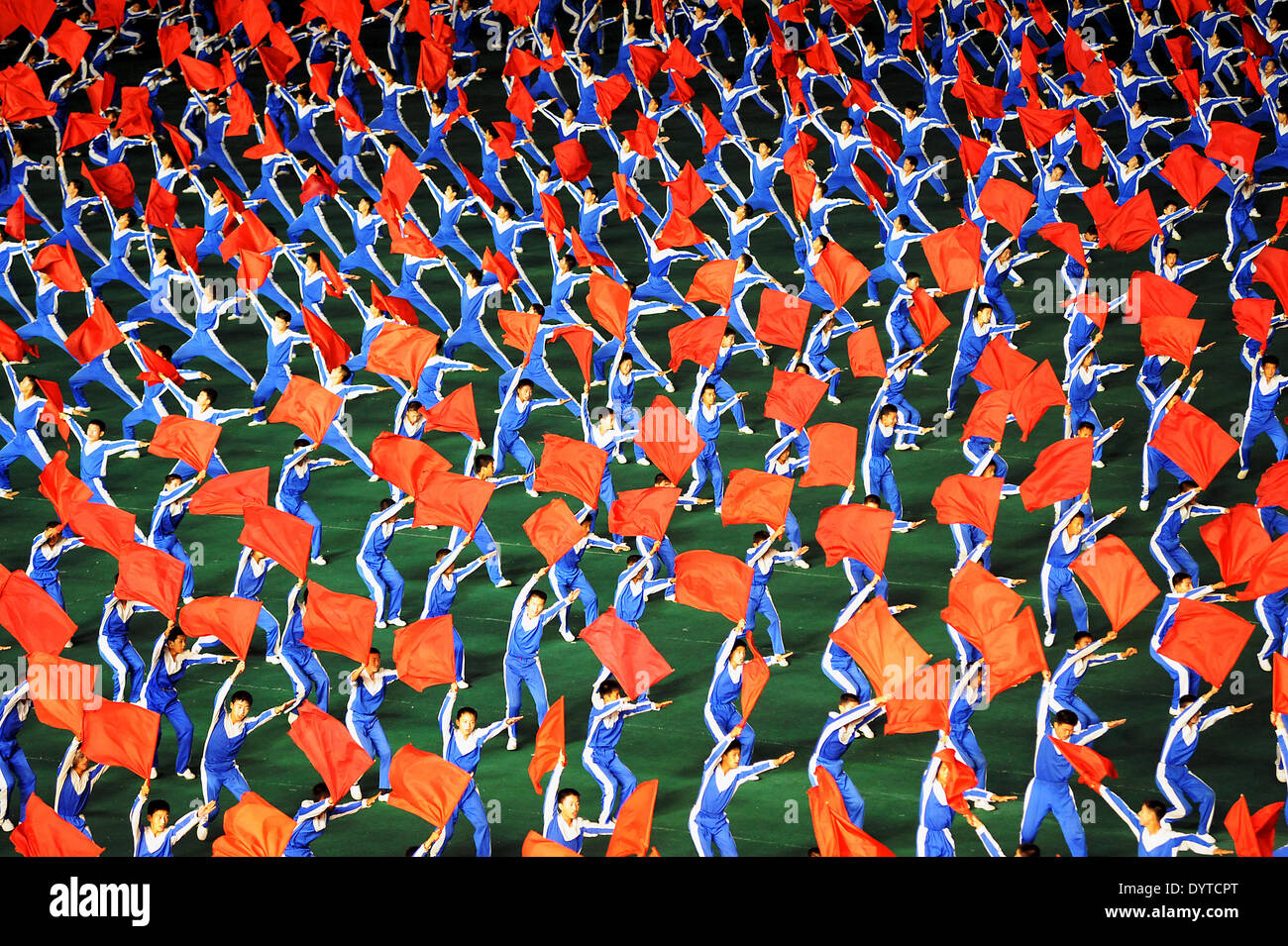 Arirang Mass Games in Pyongyang Stock Photo - Alamy