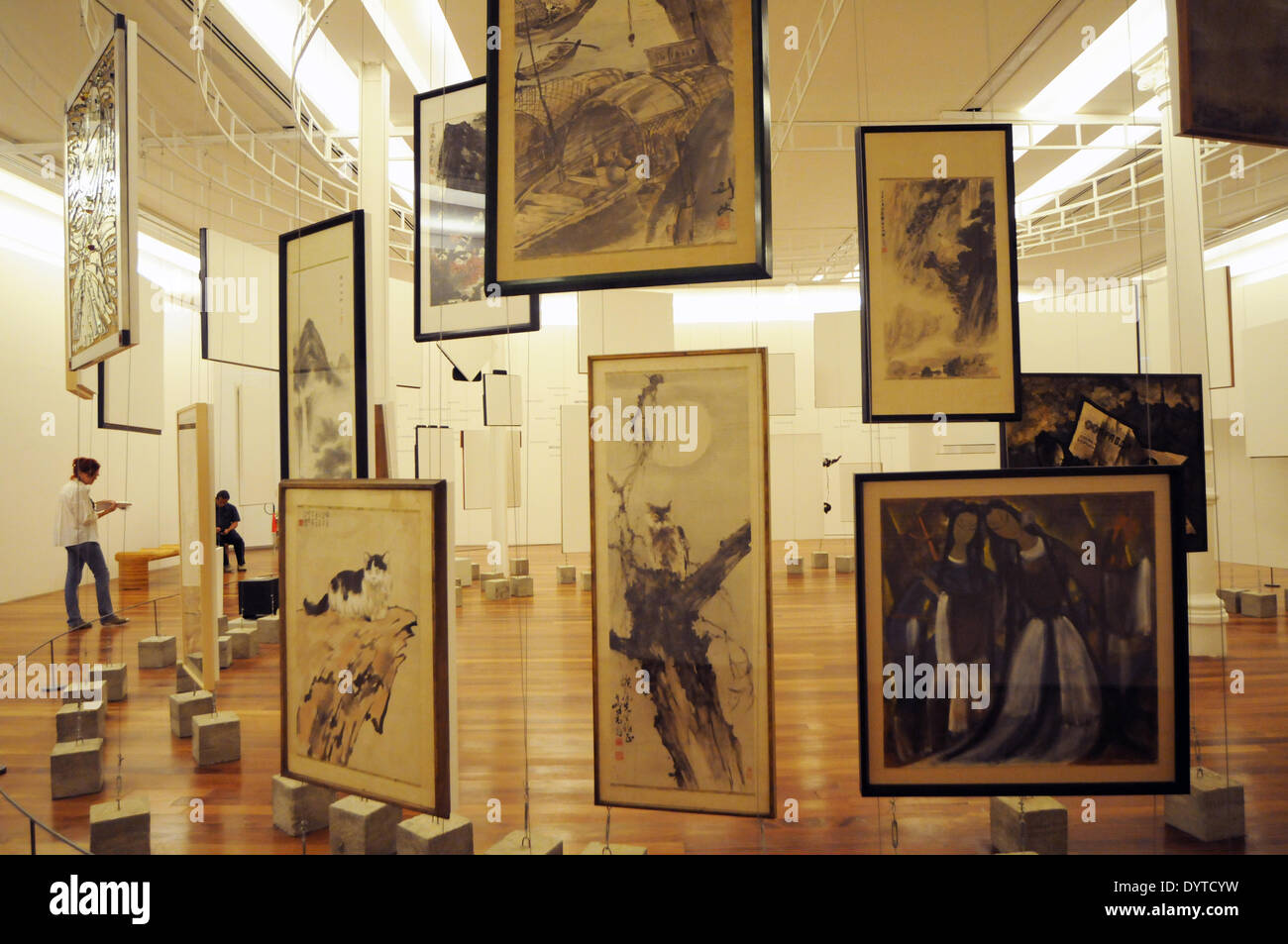 Arts culture library museum buildings interior view america 2010 hi-res ...
