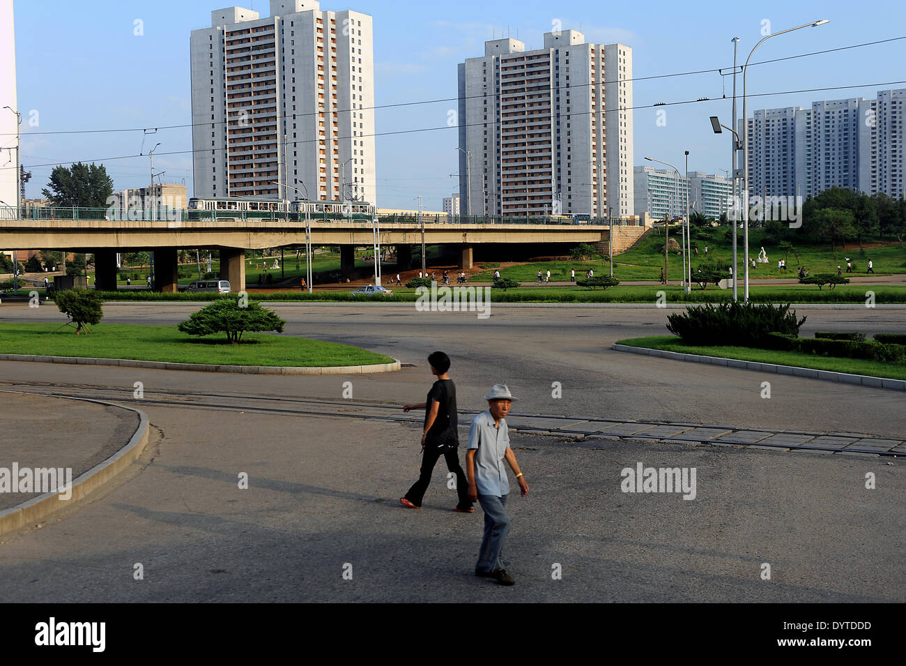 High rise buildings pyongyang hi-res stock photography and images - Alamy