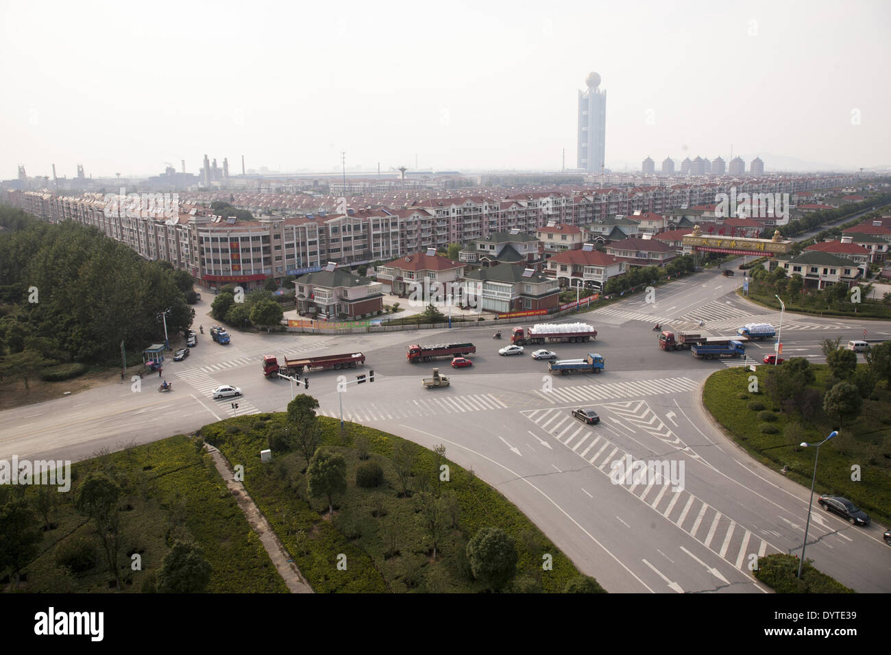 A panorama of Huaxi village Stock Photo - Alamy