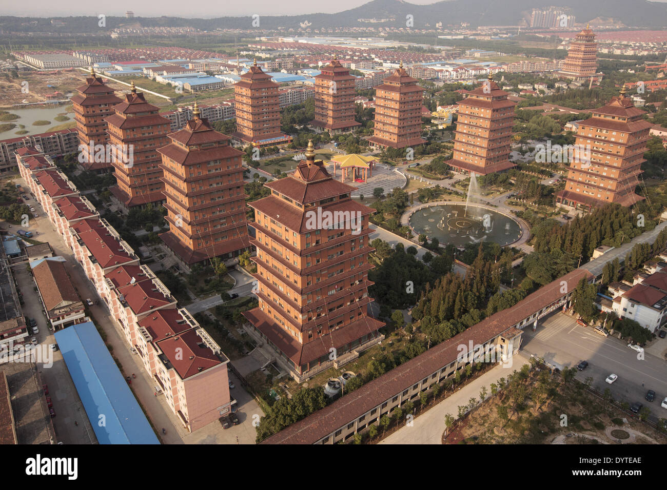 A panorama of Huaxi village Stock Photo - Alamy