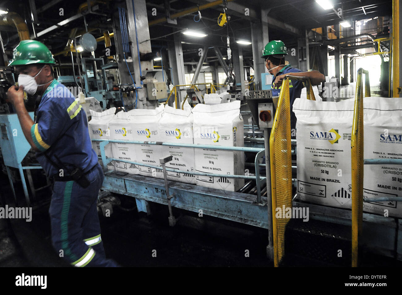 Asbestos factory in Goias, Brazil Stock Photo - Alamy