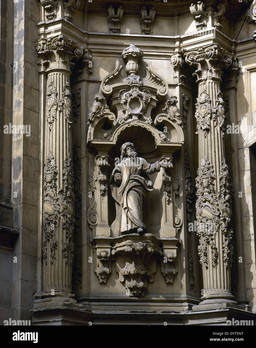 Spain. Basque Country. San Sebastian. Basilia of Saint Mary of the ...