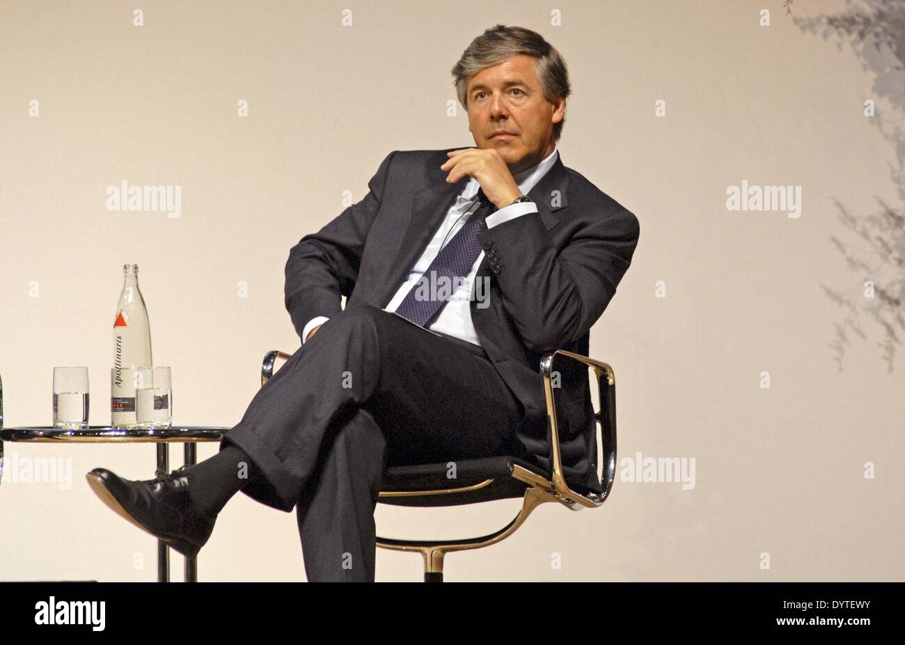 Deutsche Bank Ceo Josef Ackermann High Resolution Stock Photography and ...