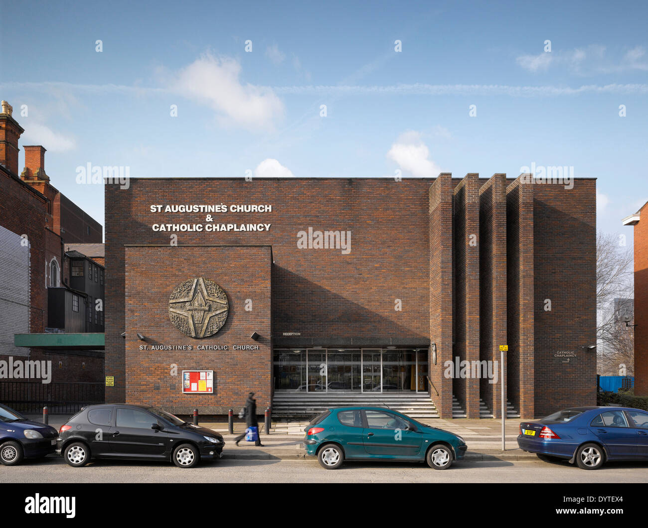 Exterior of St. Augustine's Church, Manchester, Greater Manchester ...