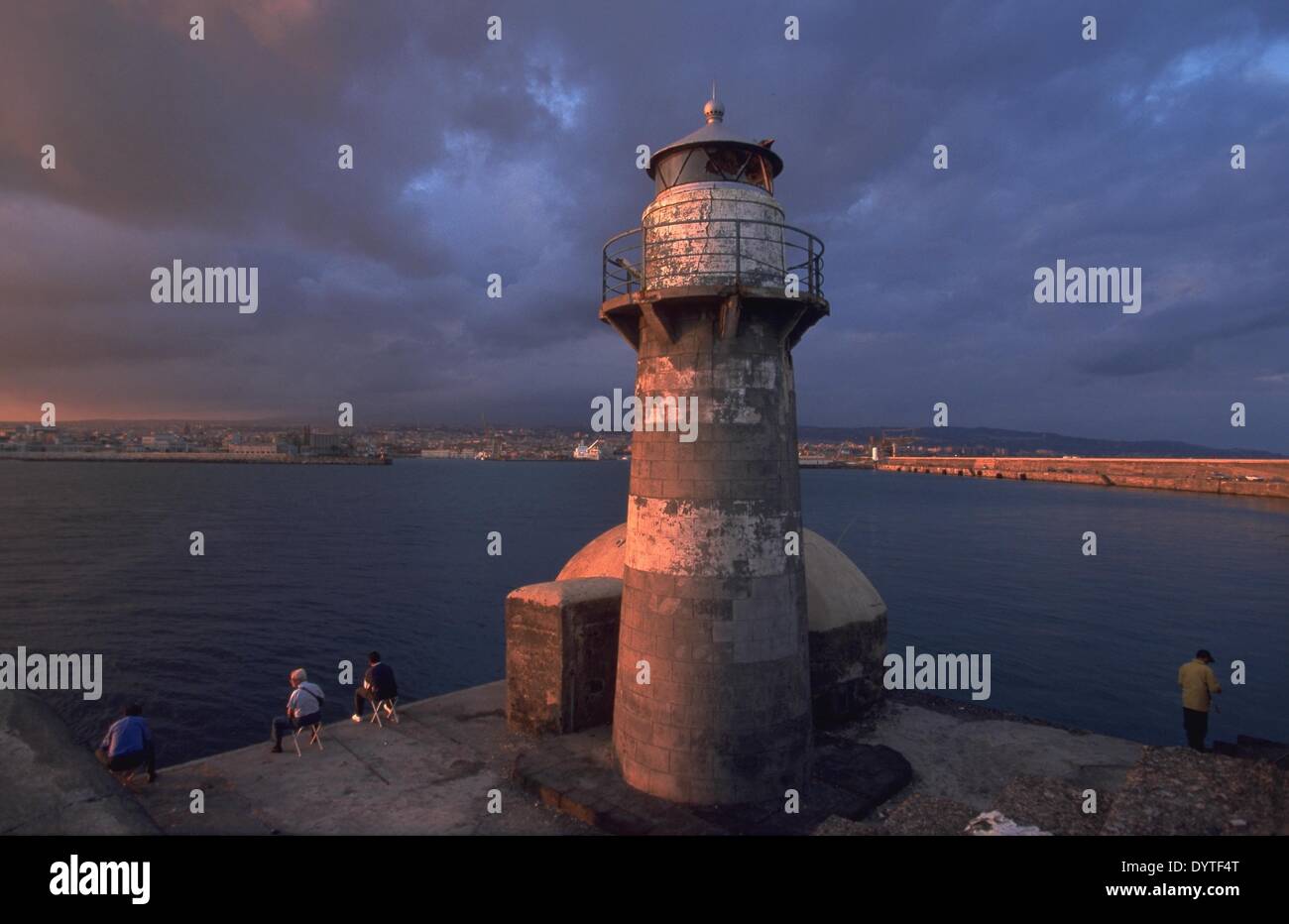 The port of Catania / Sicily, 1999 Stock Photo - Alamy