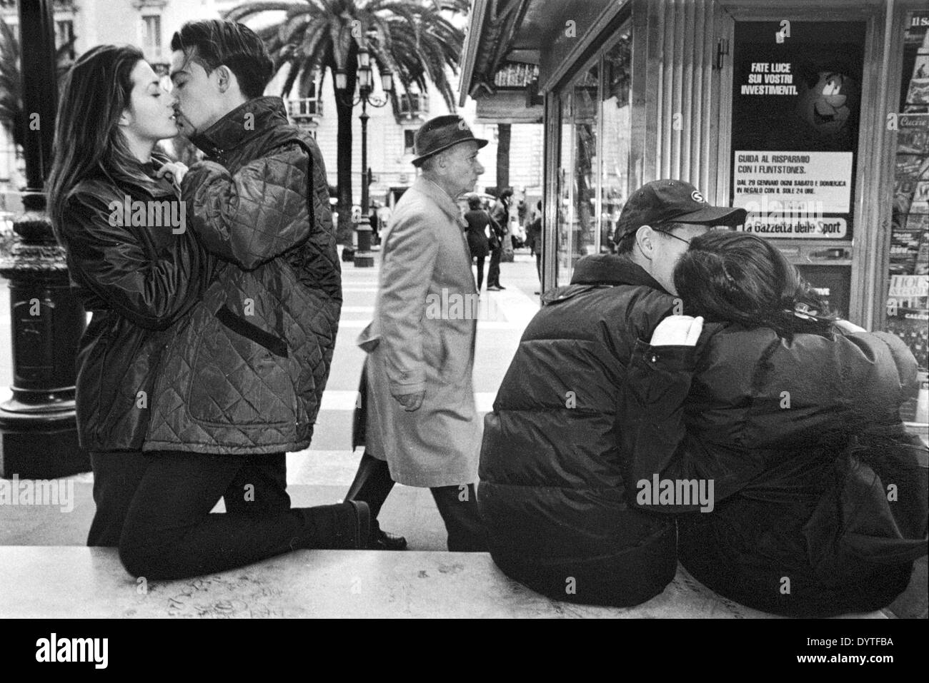 Human couples Black and White Stock Photos & Images - Alamy
